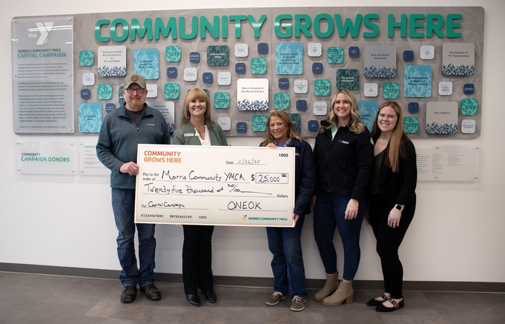 ONEOK Donates $25,000 to Community Grows Here Capital Campaign ...